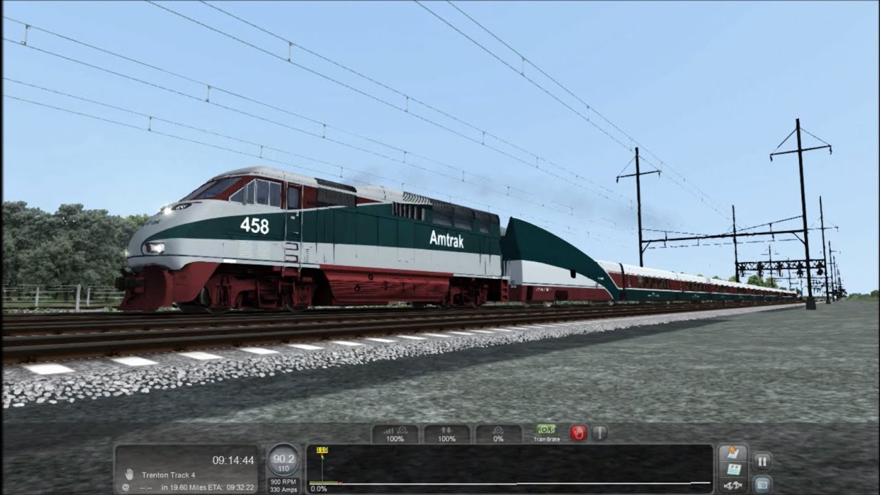 Train Simulator 2016 HD: Amtrak Cascades Talgo Set (F59PHI & F40PH NPCU) Action Preview 6/16/16 ...
