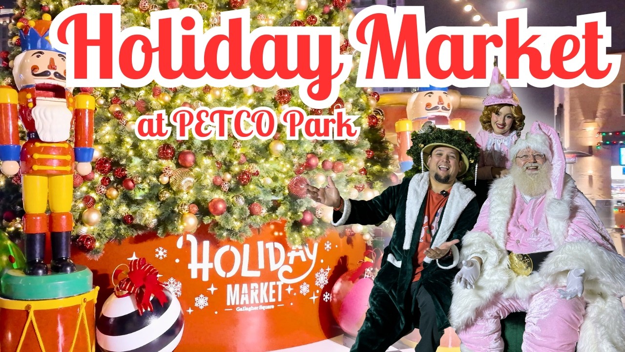 Holiday Market at PETCO PARK 2024 - Christmas Lights, Holiday Gifts ...