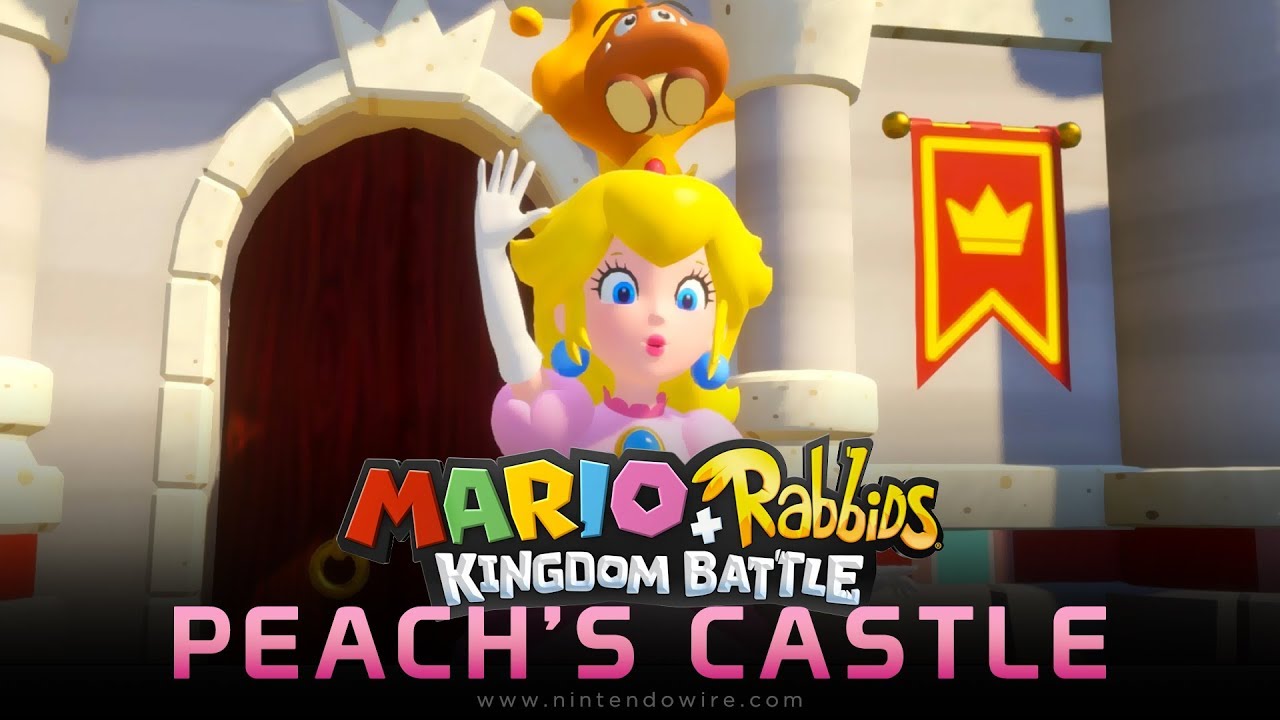 Mario + Rabbids Kingdom Battle | Peach's Castle (Overworld) - YouTube