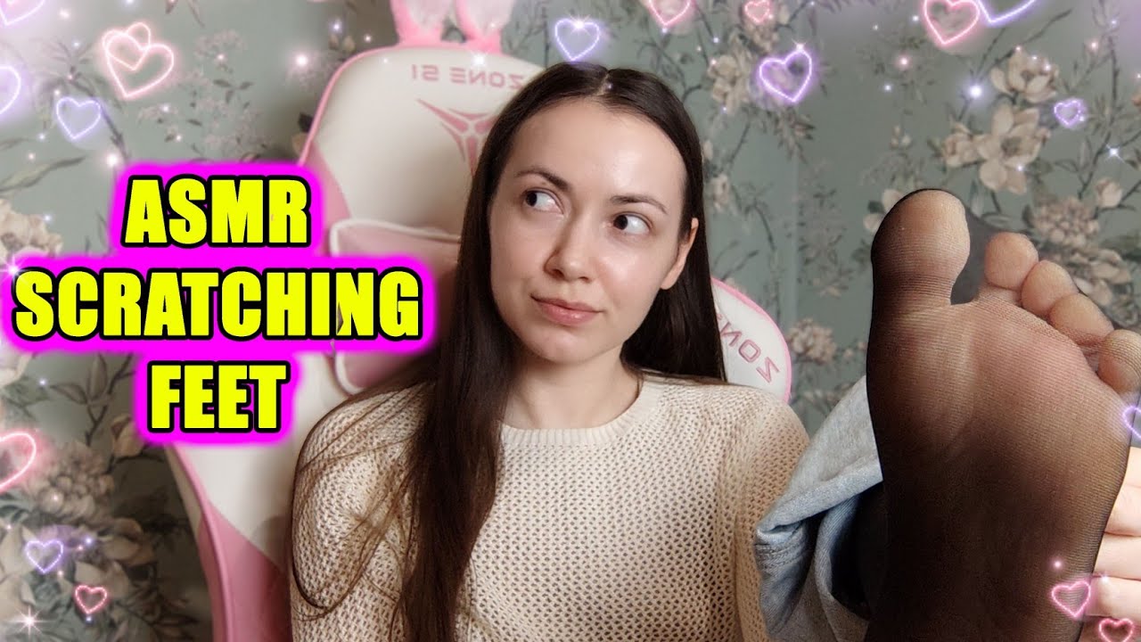 ASMR, feet, scratching, tapping #asmr - YouTube