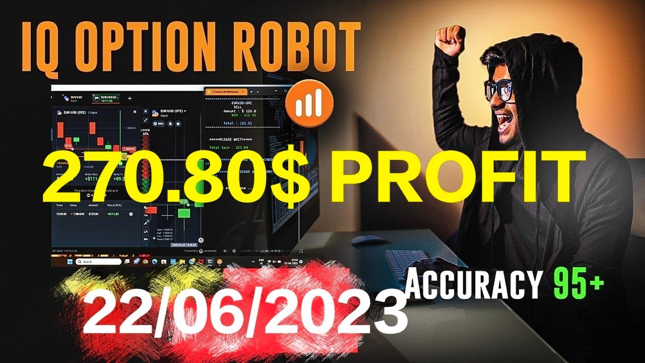 22/06/2023 | IQ OPTION AUTO TRADING ROBOT | 100% ACCURACY - YouTube