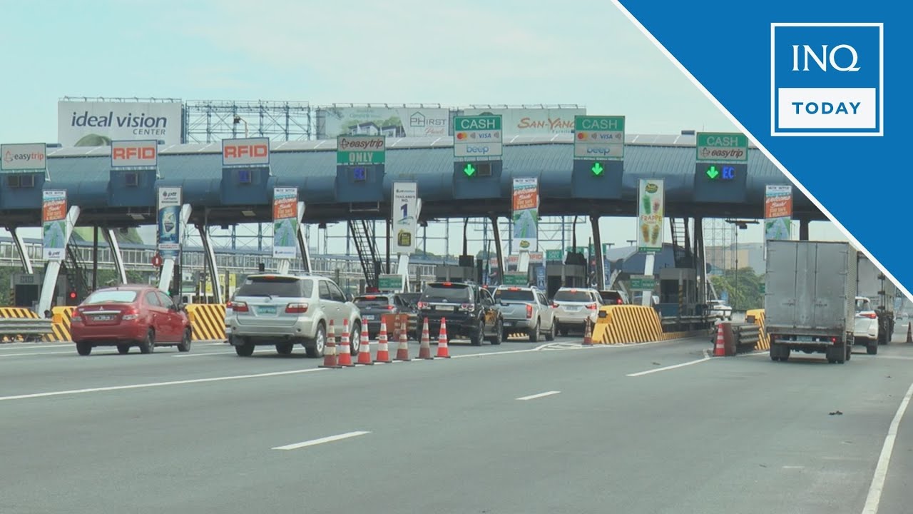 Cashless toll collection dry run to start Sept. 1 | INQToday - YouTube