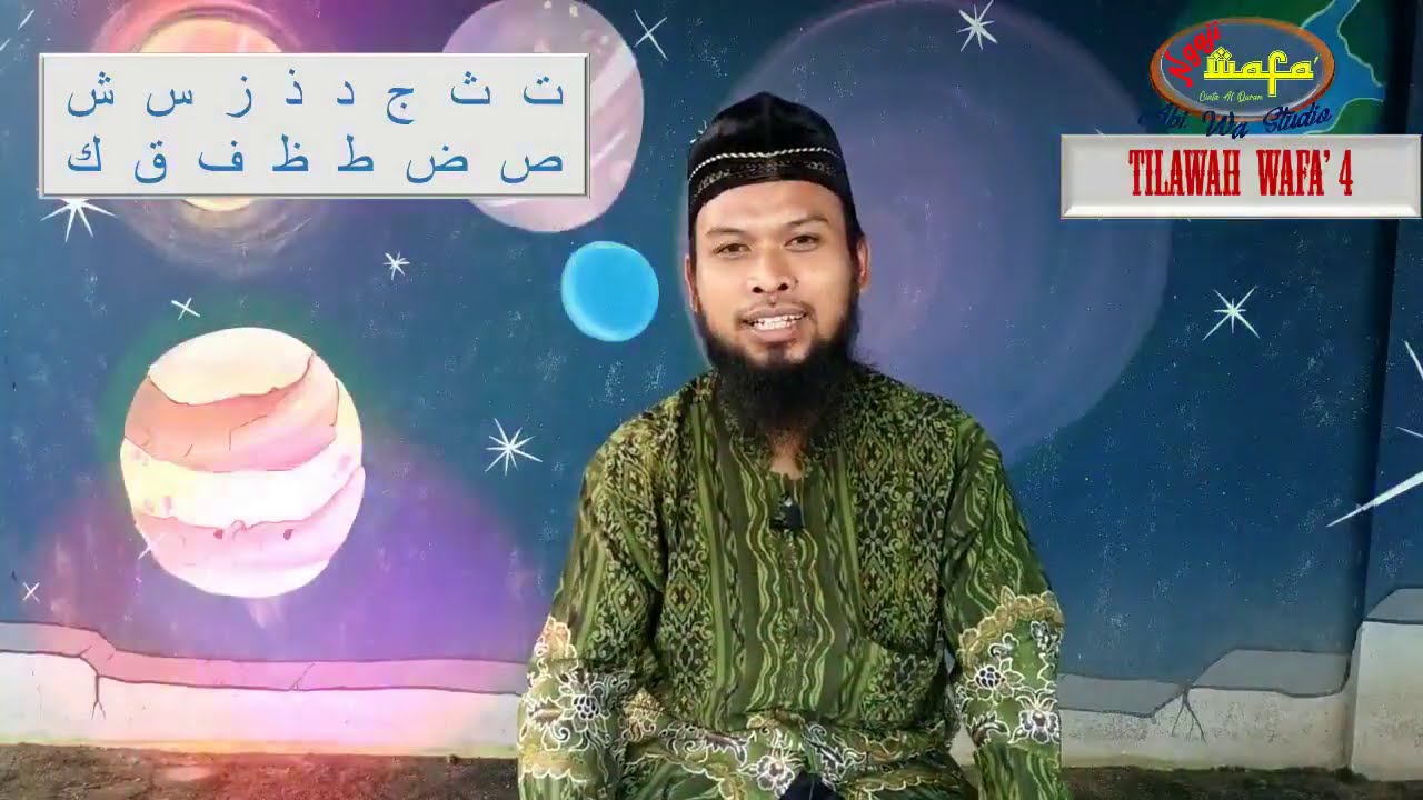 Belajar TILAWAH WAFA' 4; HUKUM IKHFA' (halaman 8 dan 9) - YouTube