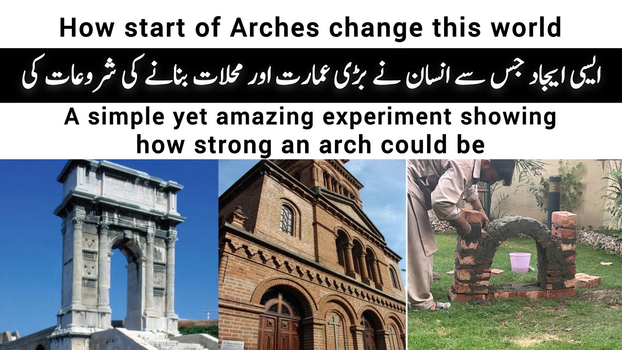 Homemade Amazing Experience of Arch Construction. Mind blowing ...