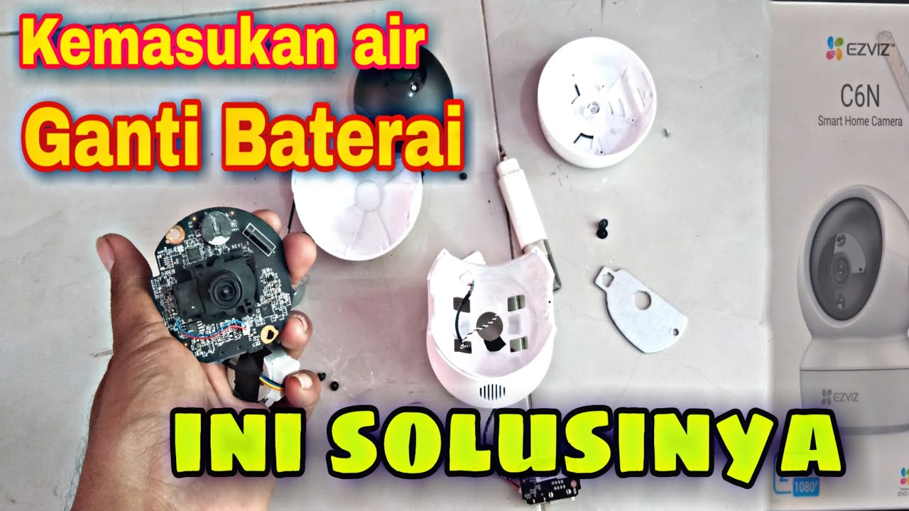 Cara Bongkar Kamera EZVIZ C6N || how to disassemble the camera Ezviz ...