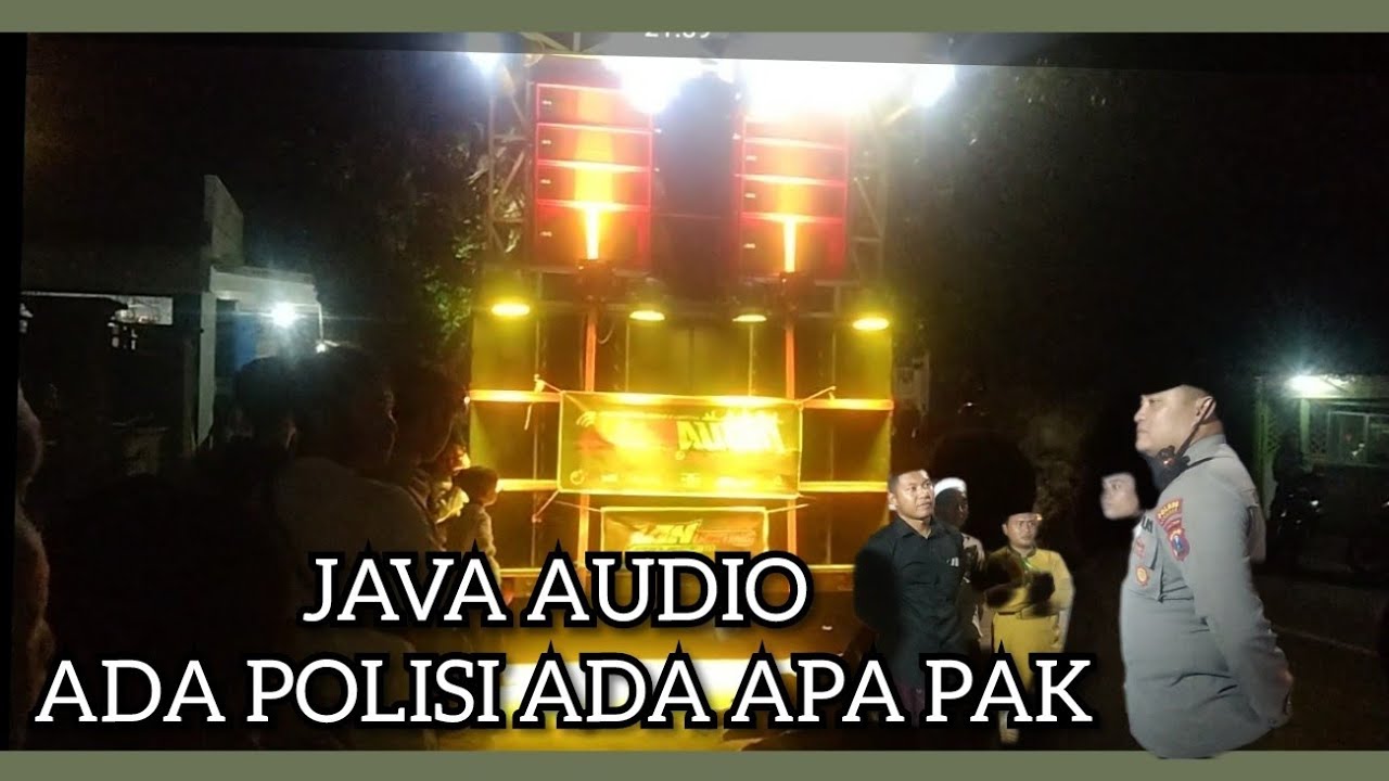 JAVA AUDIO CEK SOUND DI STOP ADA PAK POLISI. ADA APA INI - YouTube