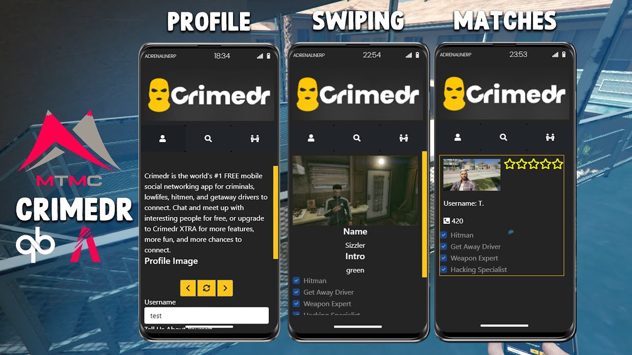 FiveM Custom Crimedr Script [QBCore] - YouTube