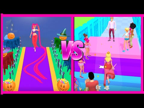 Hair Challenge VS Makeover Run Halloween Gameplay Walkthrough All Levels  Update Video Android IOS