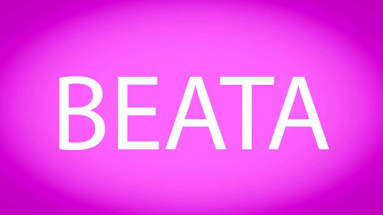 How to pronounce BEATA - YouTube