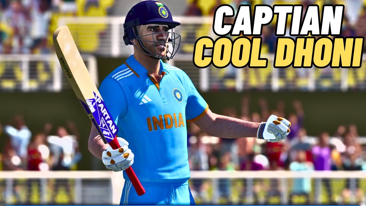 Dhoni Become Captain India Vs Australia 2nd ODI MSD Career Mode ...
