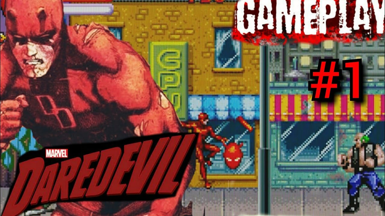 DAREDEVIL [GBA] Gameplay Walkthrough Part 1 - No Commentary - YouTube