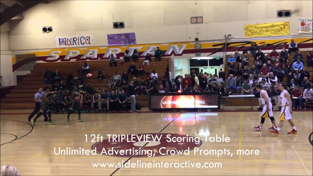 Sideline Interactive TRIPLEVIEW Scoring Table http://www ...