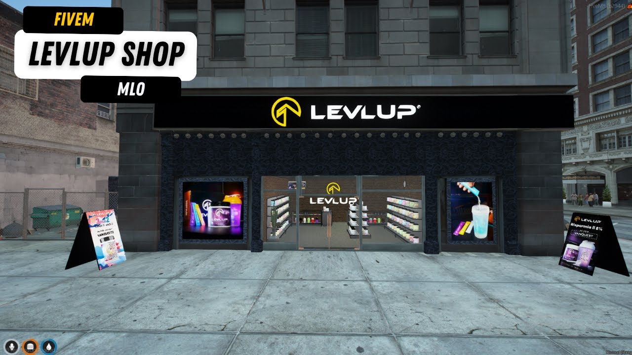 Fivem levlup shop mlo | Fivem Mods | Interior & map for Roleplay ...