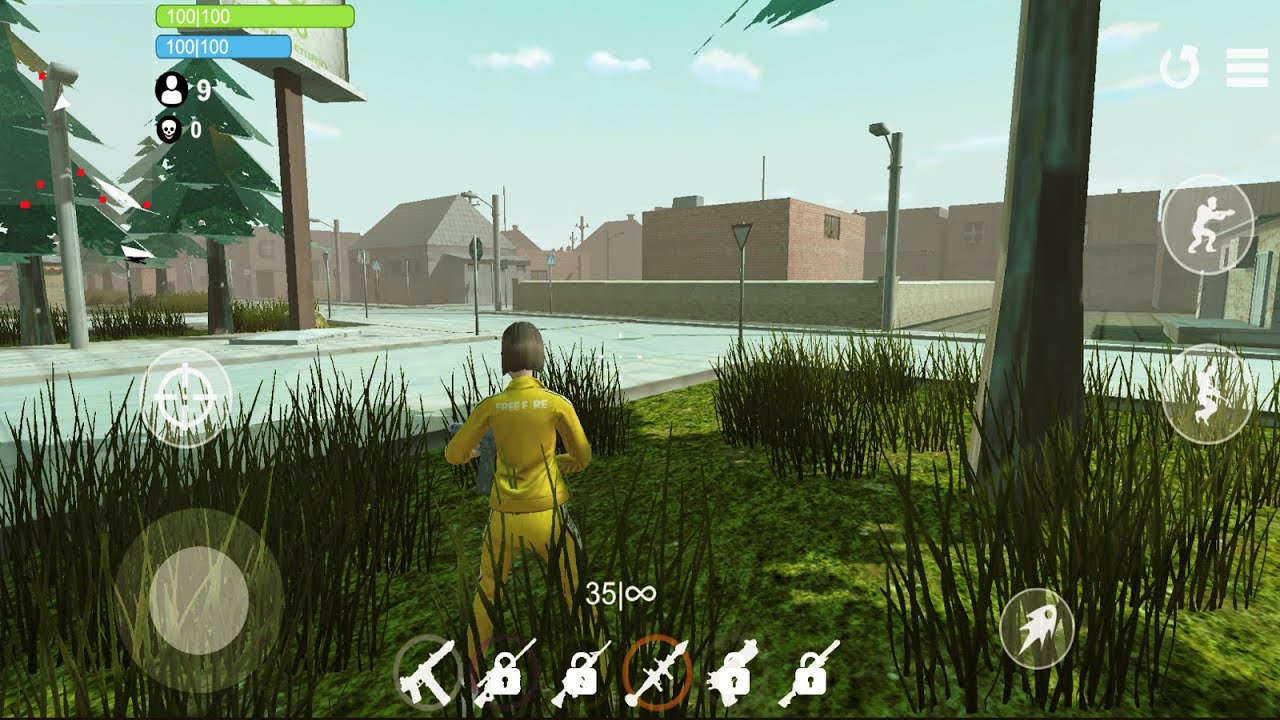 FF Max Fire Battle Game Mod - Android Gameplay - YouTube