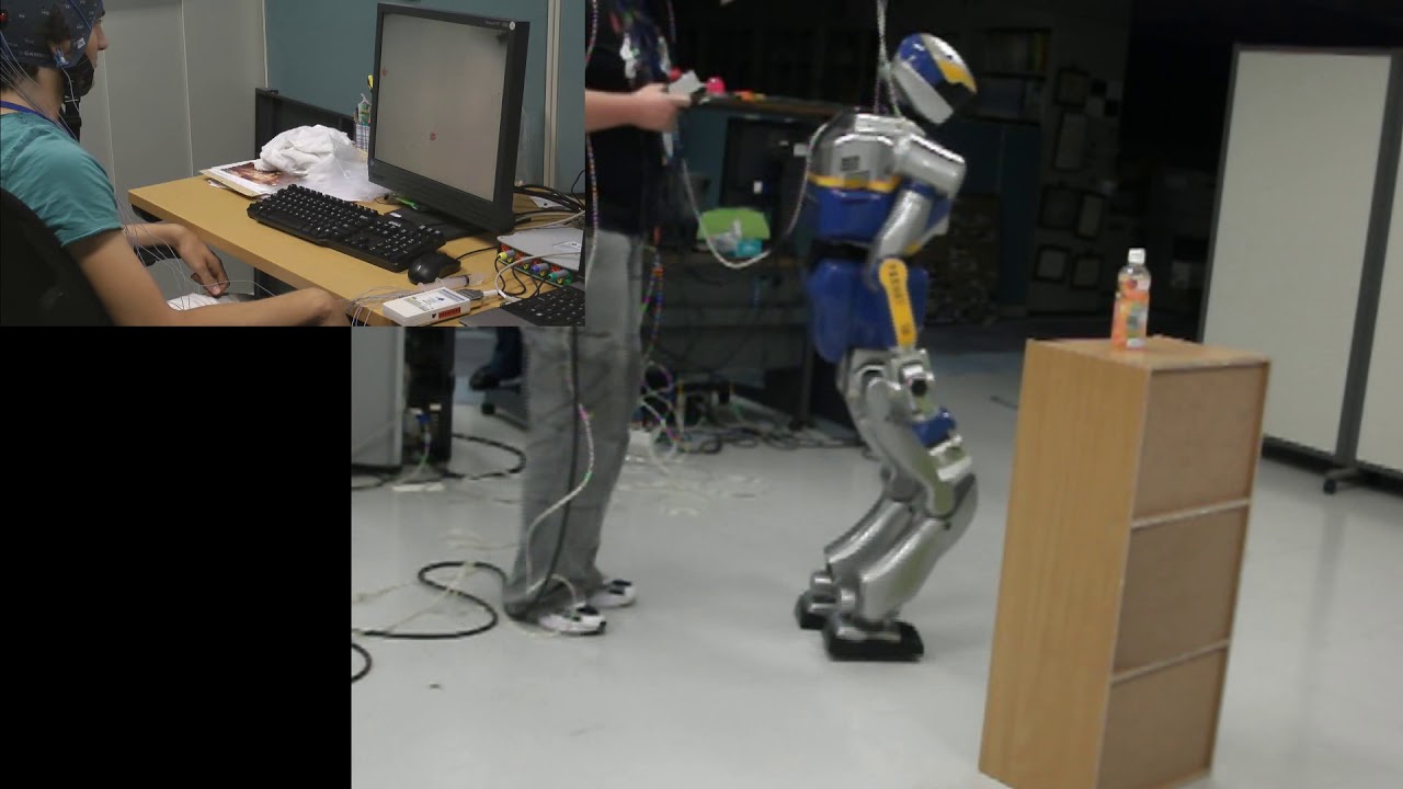 Brain-controlled Robotic Avatar based BCI | IEEE SMC - YouTube