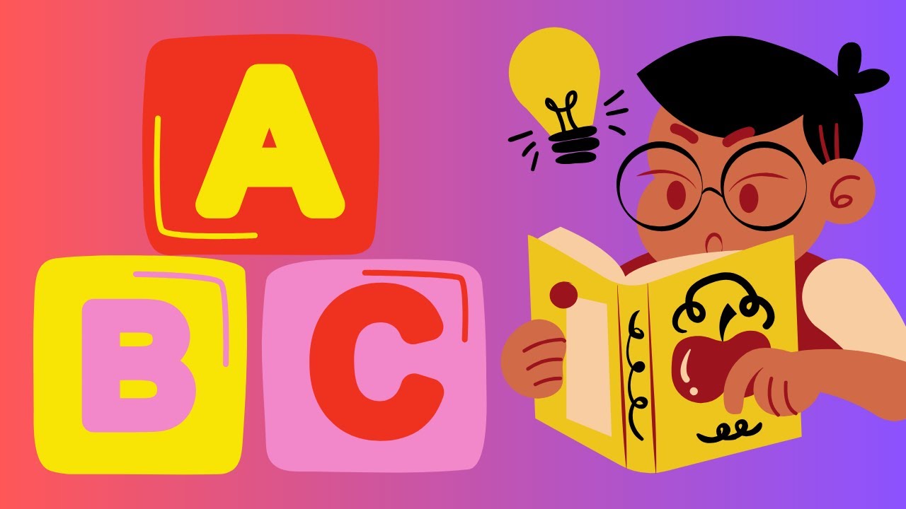 ABC learning alphabets for children | A for apple | Kids learning ...