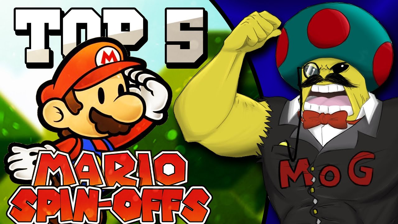 Top 5 - Super Mario Spin-Offs | MythosOfGaming - YouTube