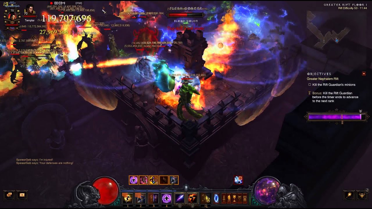 Diablo III GR 53 Solo WZ - YouTube