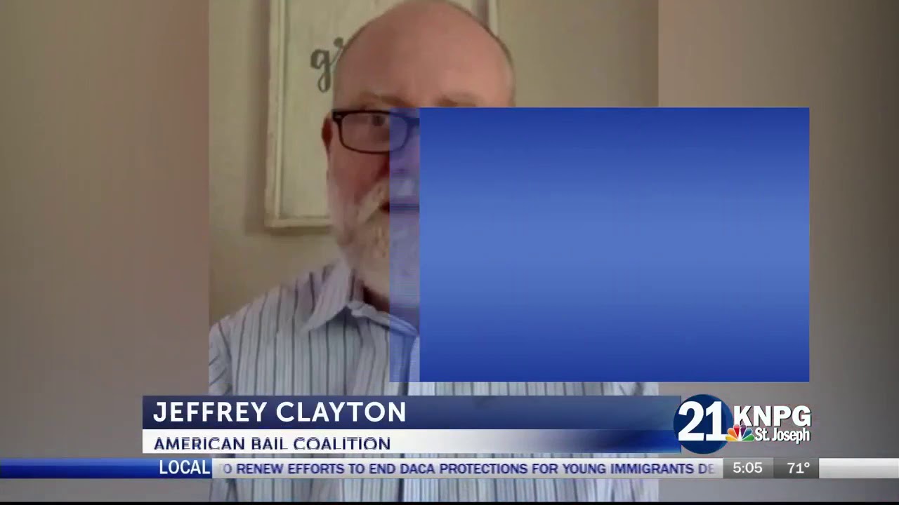 Jeff Clayton of the American Bail Coalition, speaks to News-Press Now ...