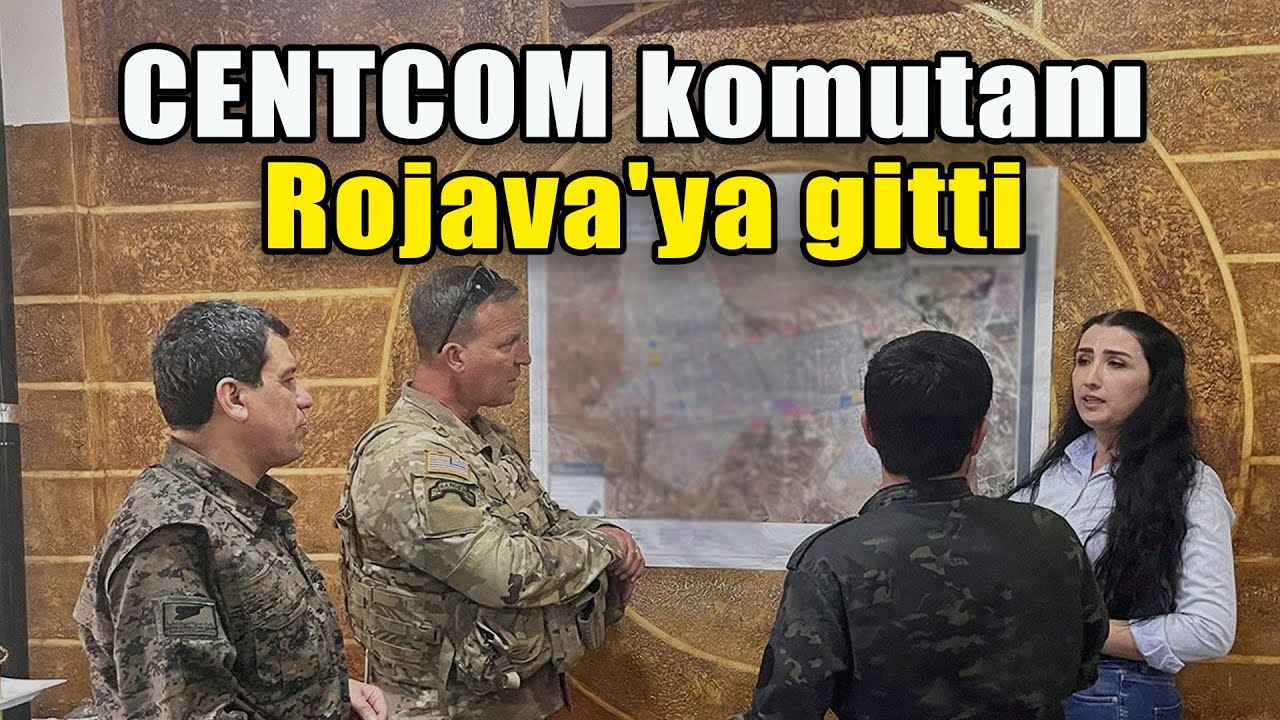 CENTCOM Komutanı Michael Erik Kurilla Rojava’yı ziyaret etti, SDG yetkilileri ile görüştü - YouTube