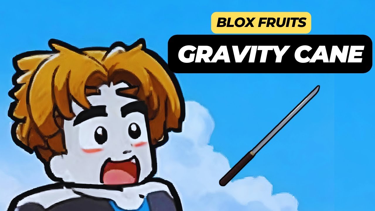 Method to Get Gravity Cane in Roblox Blox Fruits - YouTube