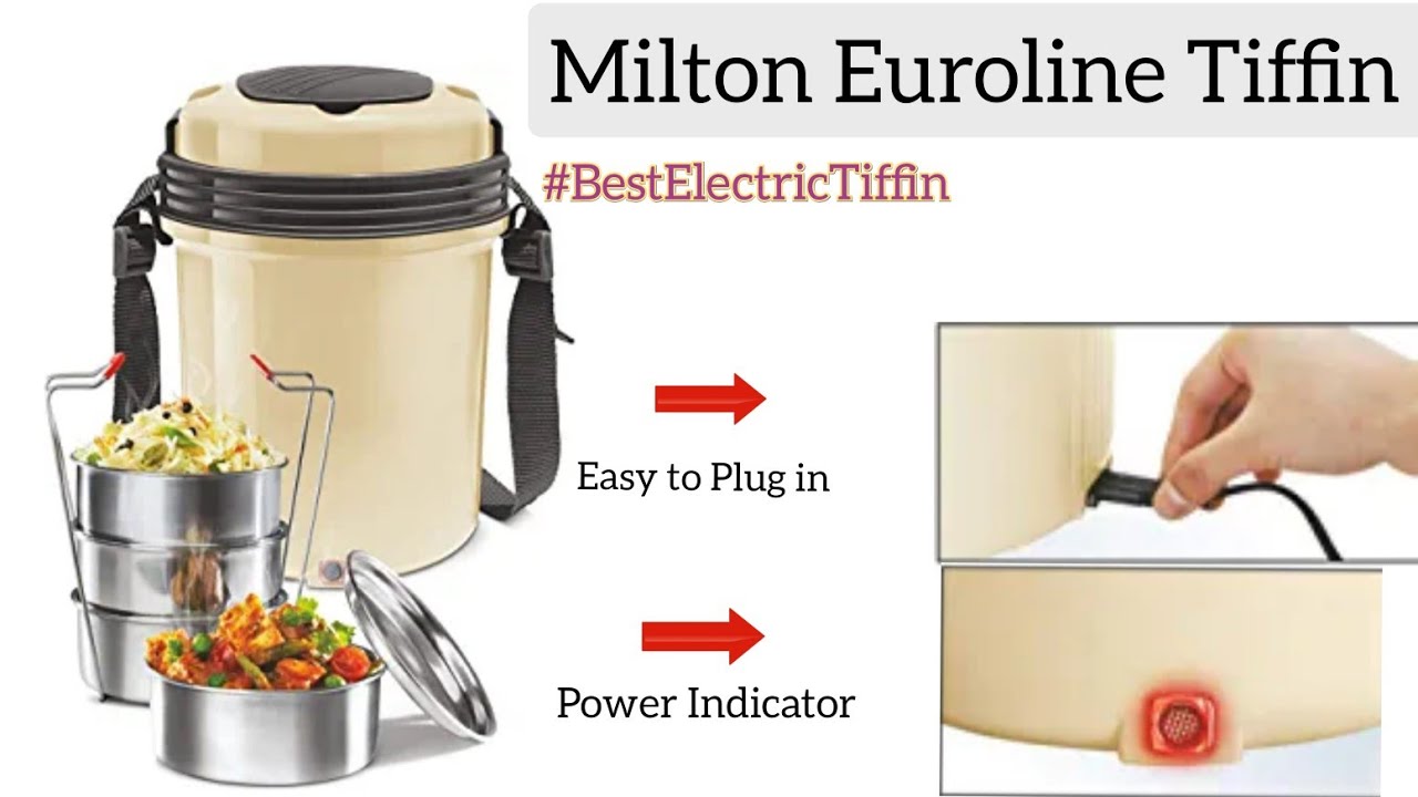 Milton Euroline Tiffin|| Milton Euroline Tiffin Unboxing & Review ...
