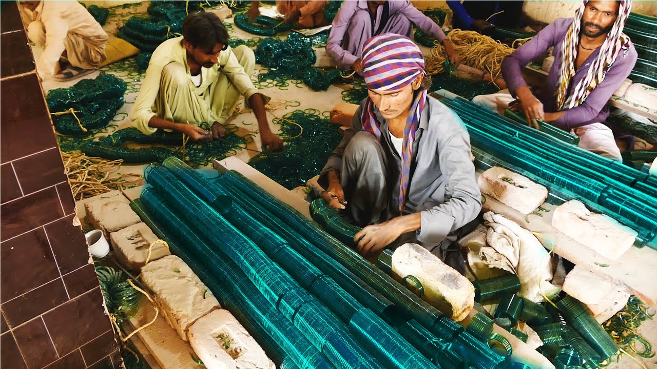 Amazing Process Of Making Glass Bangles Manufacturing Glass Bangles ...