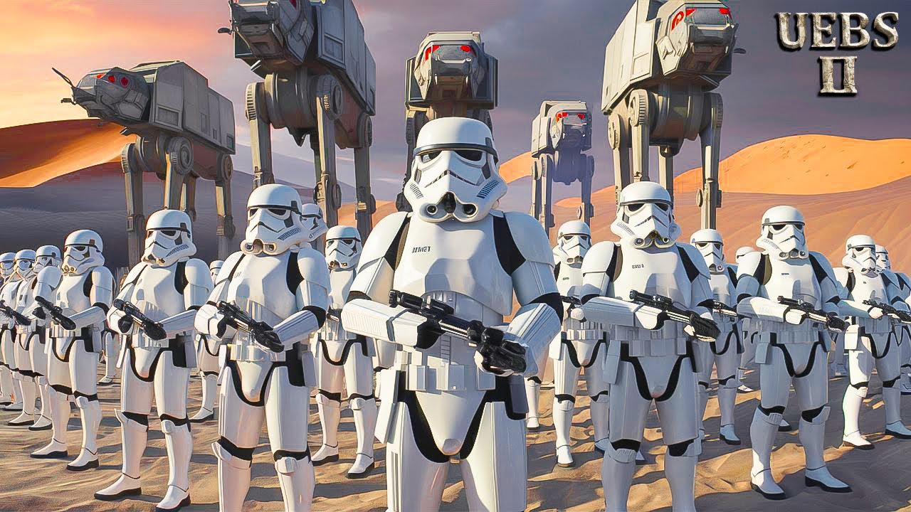 STORMTROOPER Army Invasion of WW2 GERMAN CYBORG Army | Ultimate Epic ...