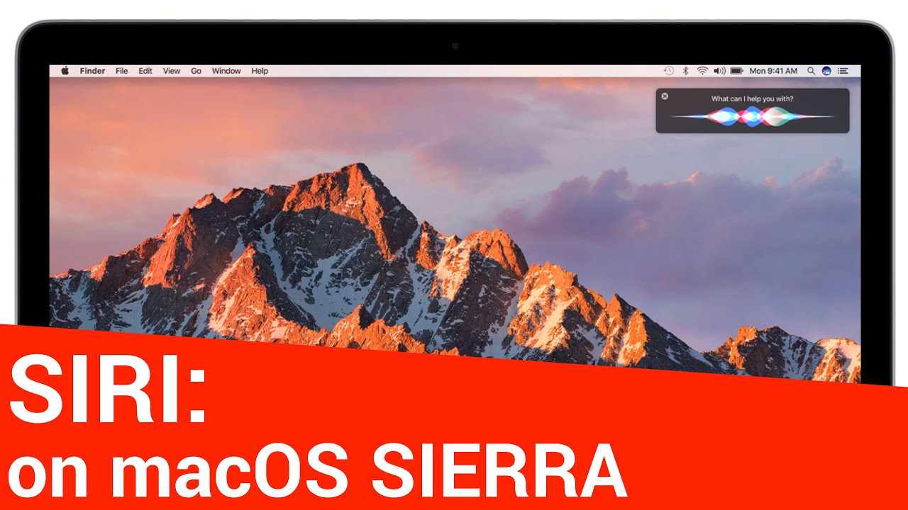 First Look: Siri on Mac in macOS Sierra - YouTube