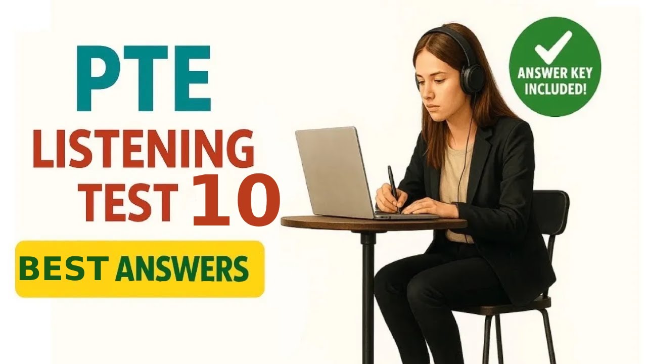 PTE Listening Practice | Full Test 10 | NEW (2025) - YouTube