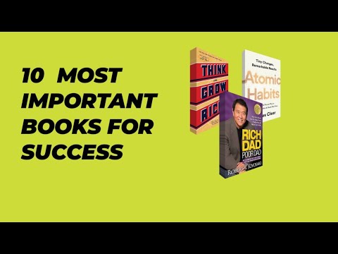 Ten Most Important Books for Success 😃 📚 - YouTube