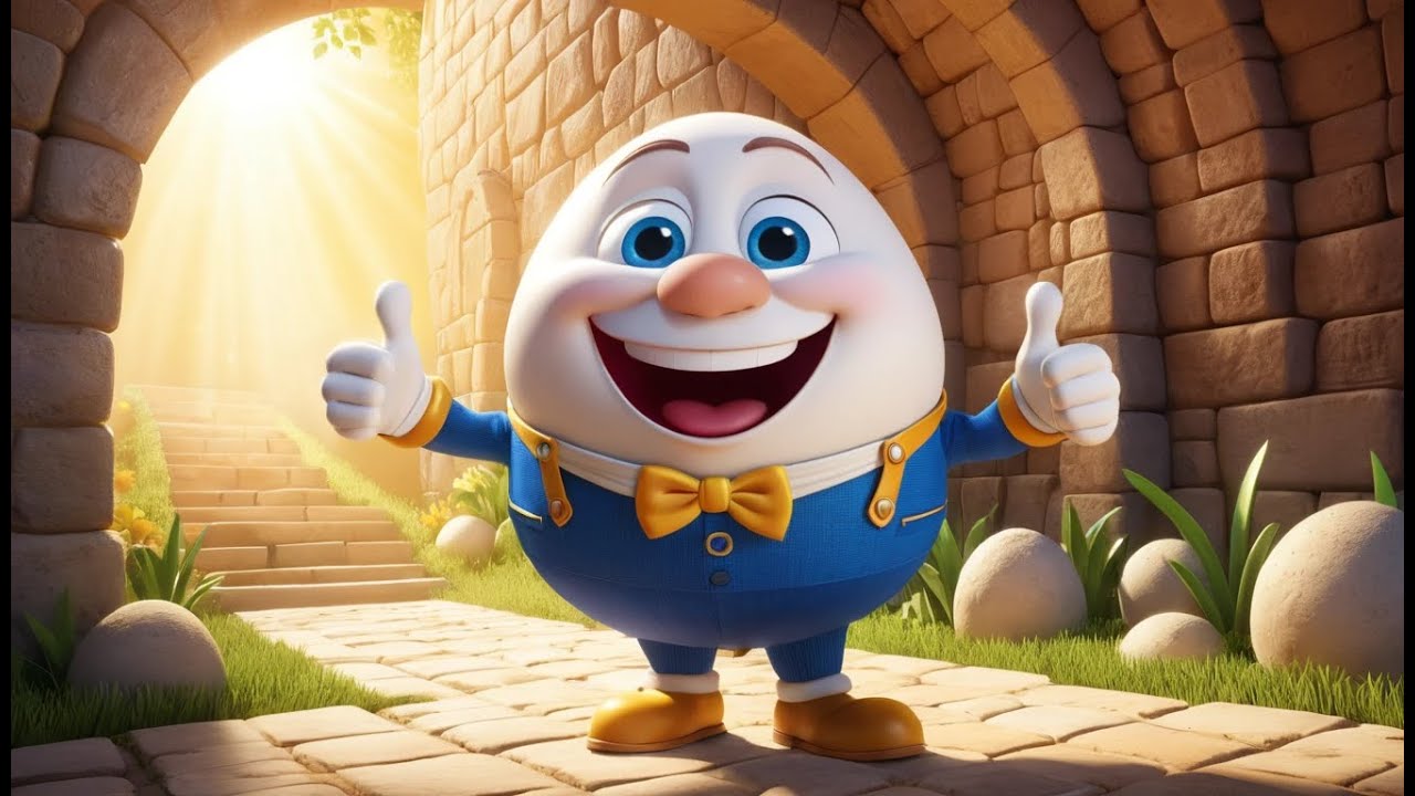 Humpty Dumpty’s Big Wall Bounce | Funny Nursery Rhyme Remix | Bouncy ...