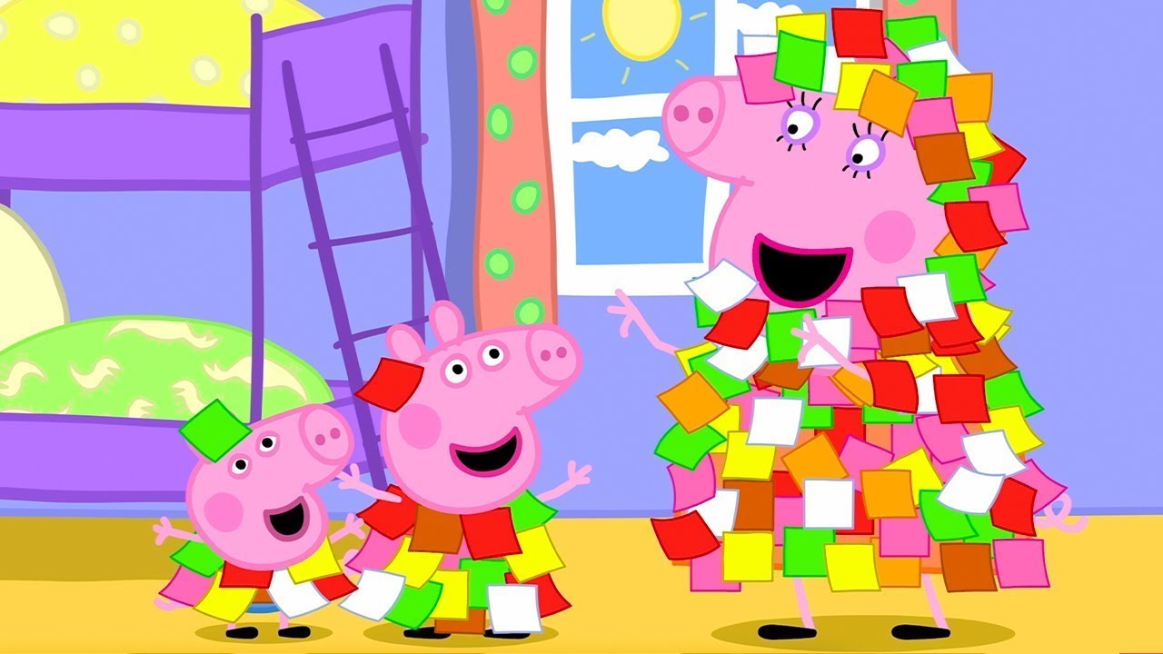 The Sticky Note Nightmare! 🖇️ | Peppa Pig Tales Full Episodes - YouTube