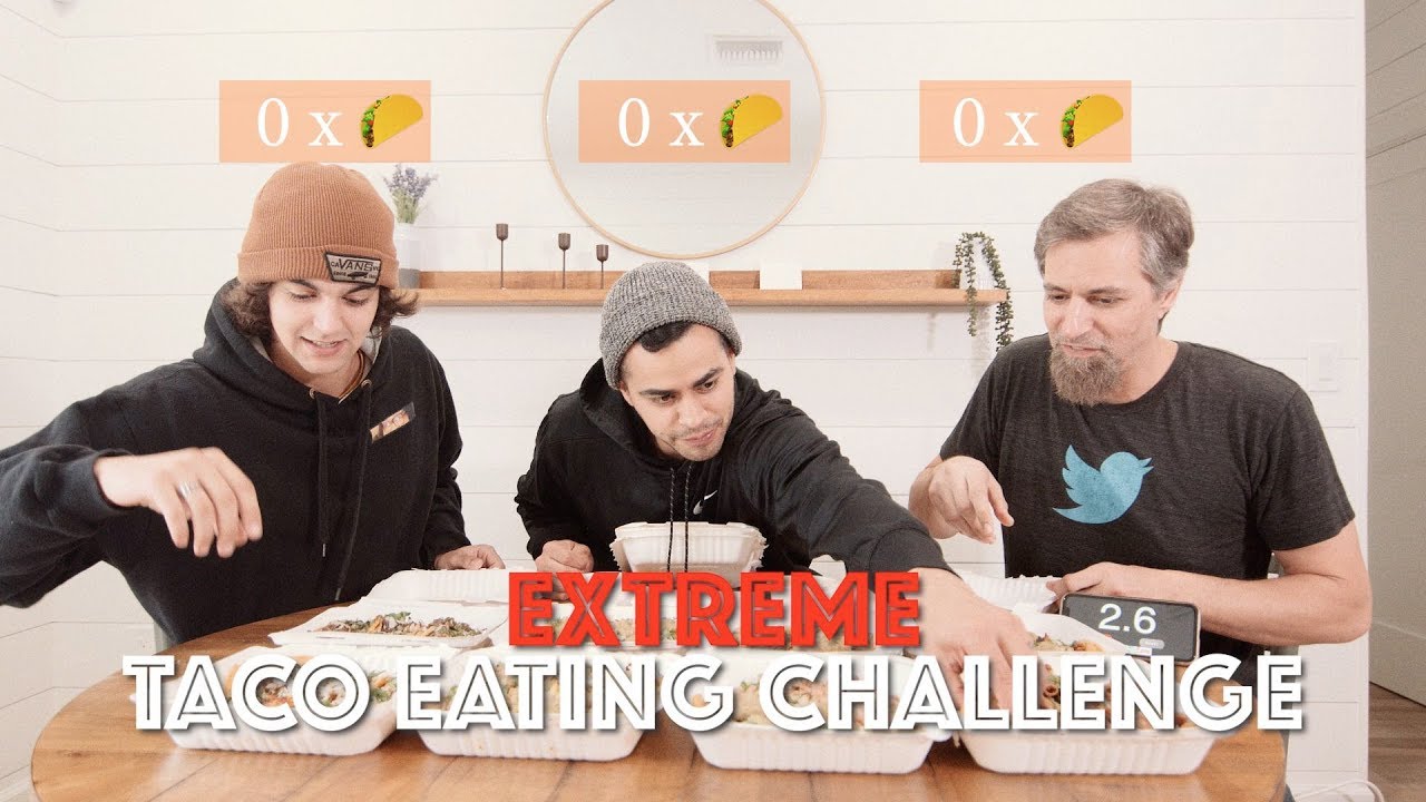 EXTREME Taco Eating Challenge | David Lopez - YouTube