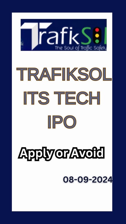 Trafiksol ITS Technologies IPO Review #shorts #ipo - YouTube