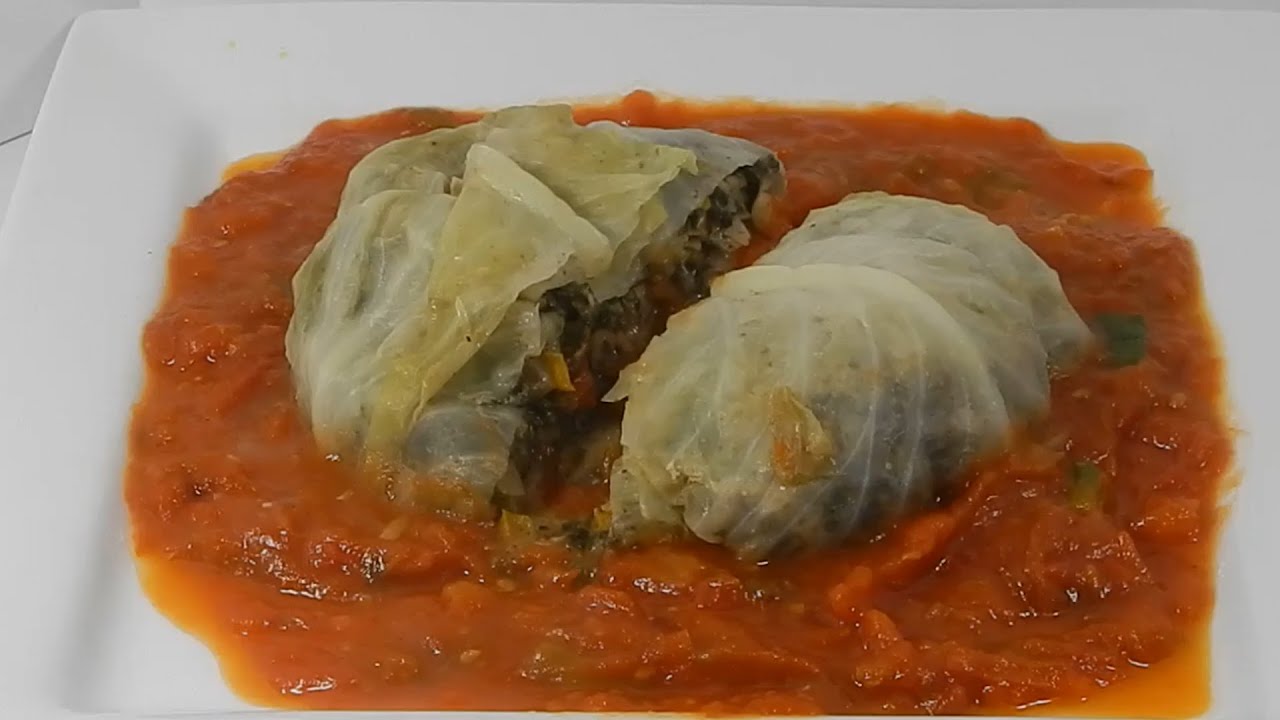 Repollo relleno - YouTube