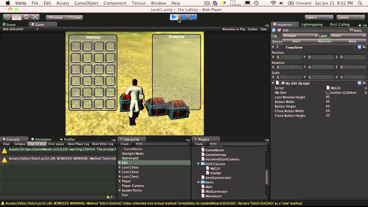 134 Unity3d Tutorial Character Window Part 1 YouTube 134 Unity3d Tutorial Character Window Part 1 YouTube