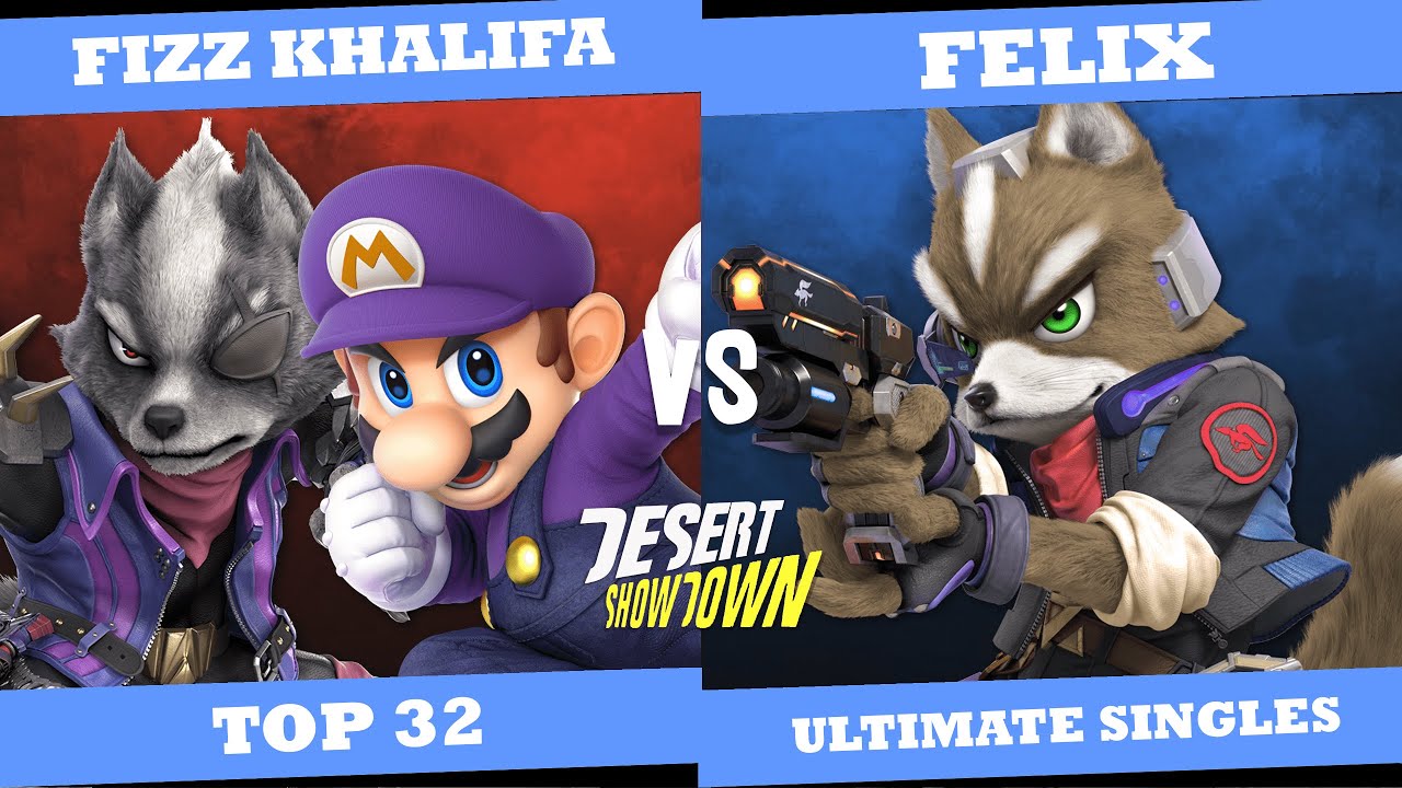 Desert Showdown 2 | Top 32 - Fizz Khalifa (Mario, Wolf) Vs. Felix (Fox ...