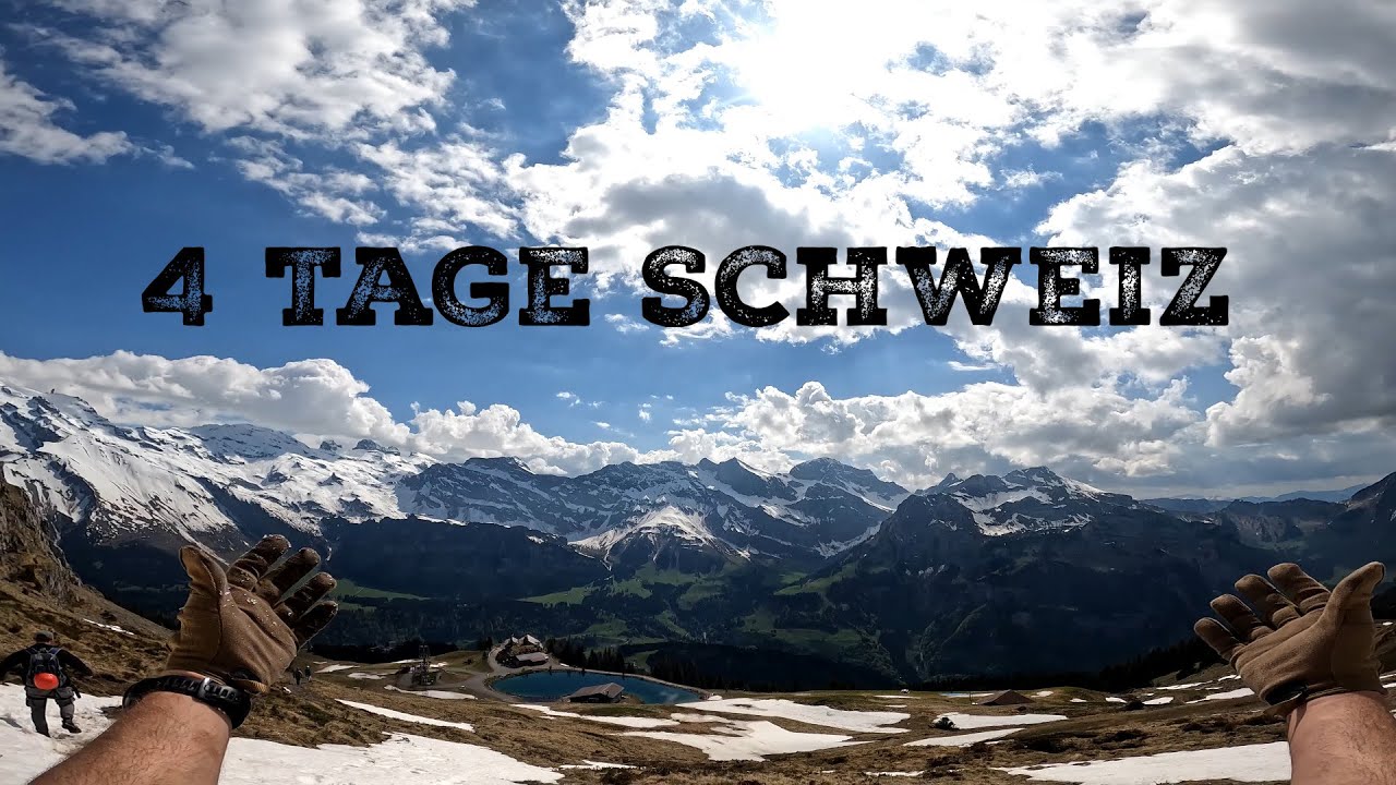 Vier Tage in den schweizer Alpen - Klettersteige und Outdoor - YouTube