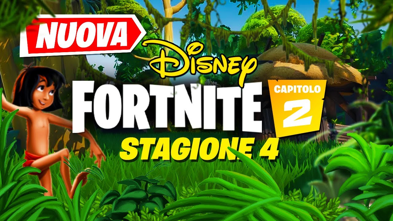 Fortnite x Disney! SVELATA la *NUOVA* Stagione 4 Capitolo 2 di Fortnite ...