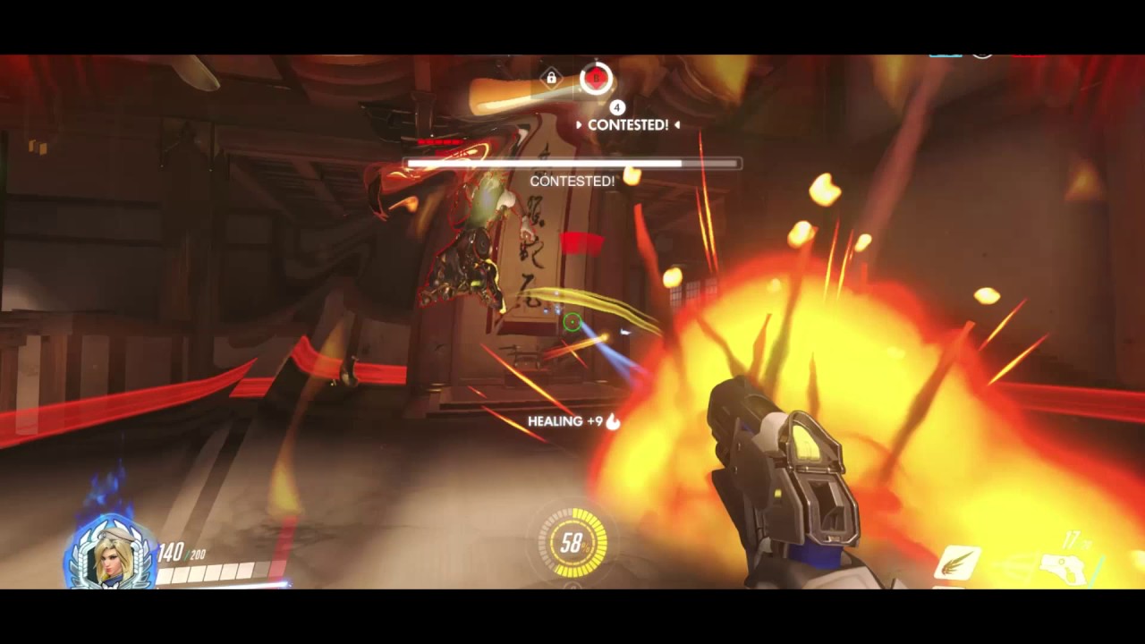 Surprising amount of damage! (Mercy Overwatch) - YouTube