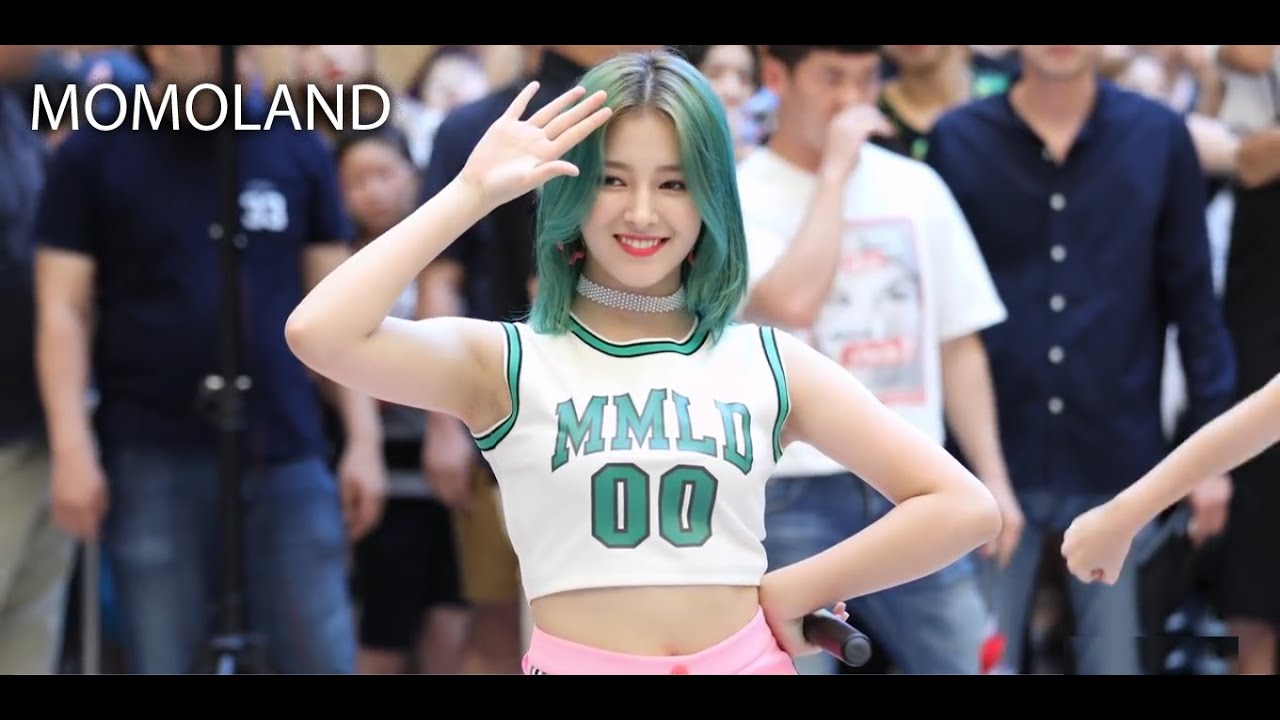 4K 180708 MOMOLAND NANCY Full Cam @ MV - YouTube