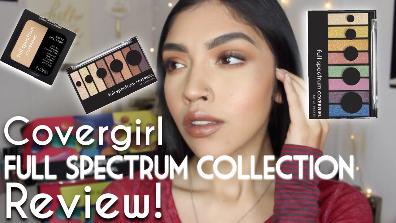 Covergirl FULL SPECTRUM COLLECTION Review! - YouTube