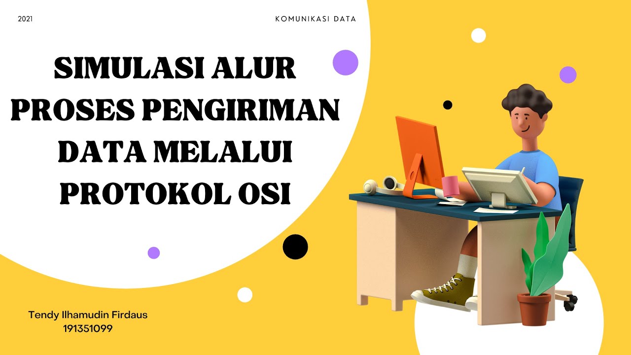 ALUR PROSES PENGIRIMAN DATA MENGGUNAKAN OSI - YouTube