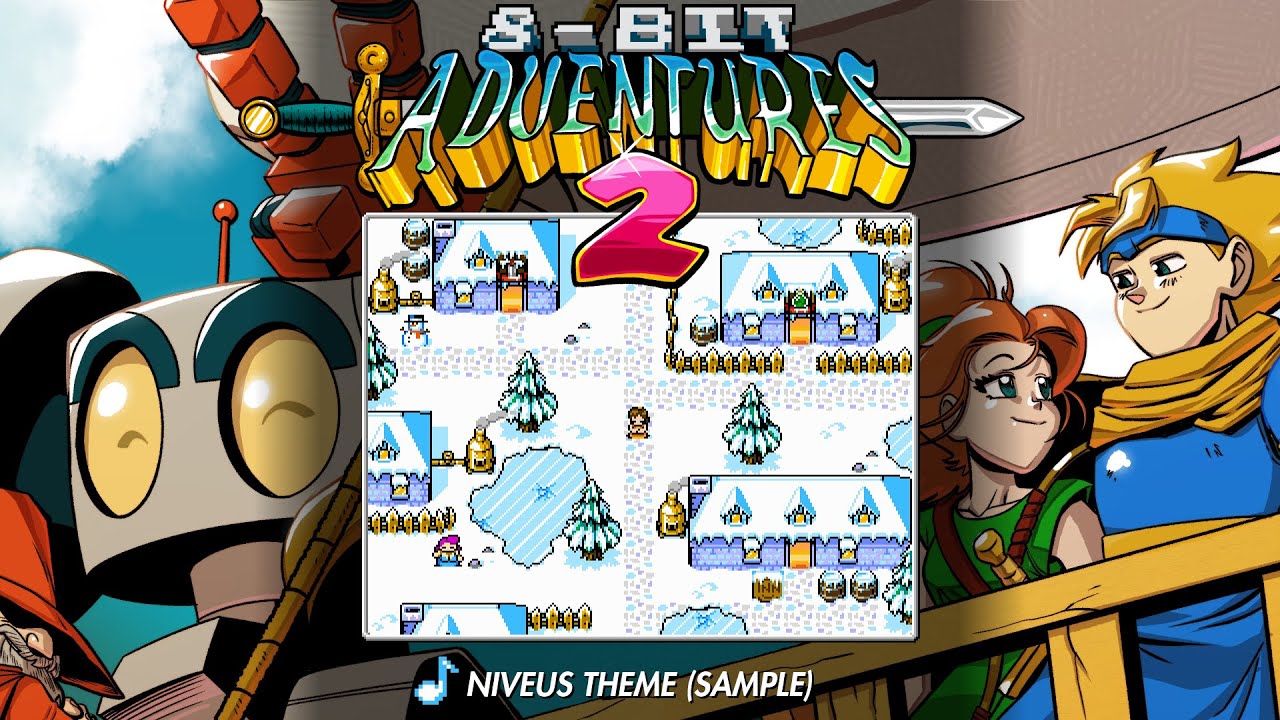 Snowy Town Niveus Theme (Sample) - 8-Bit Adventures 2 OST (Indie JRPG ...
