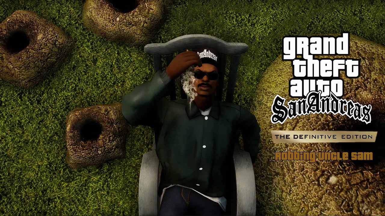 GTA SA DEFINITIVE EDITION Mission Robbing Uncle Sam - YouTube