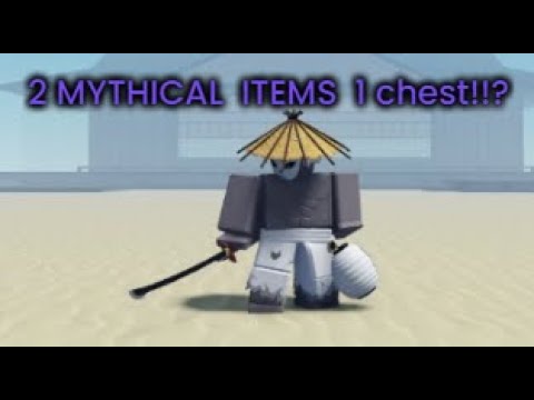 Project Slayers : Getting 2 Mythical items In 1 chest - YouTube