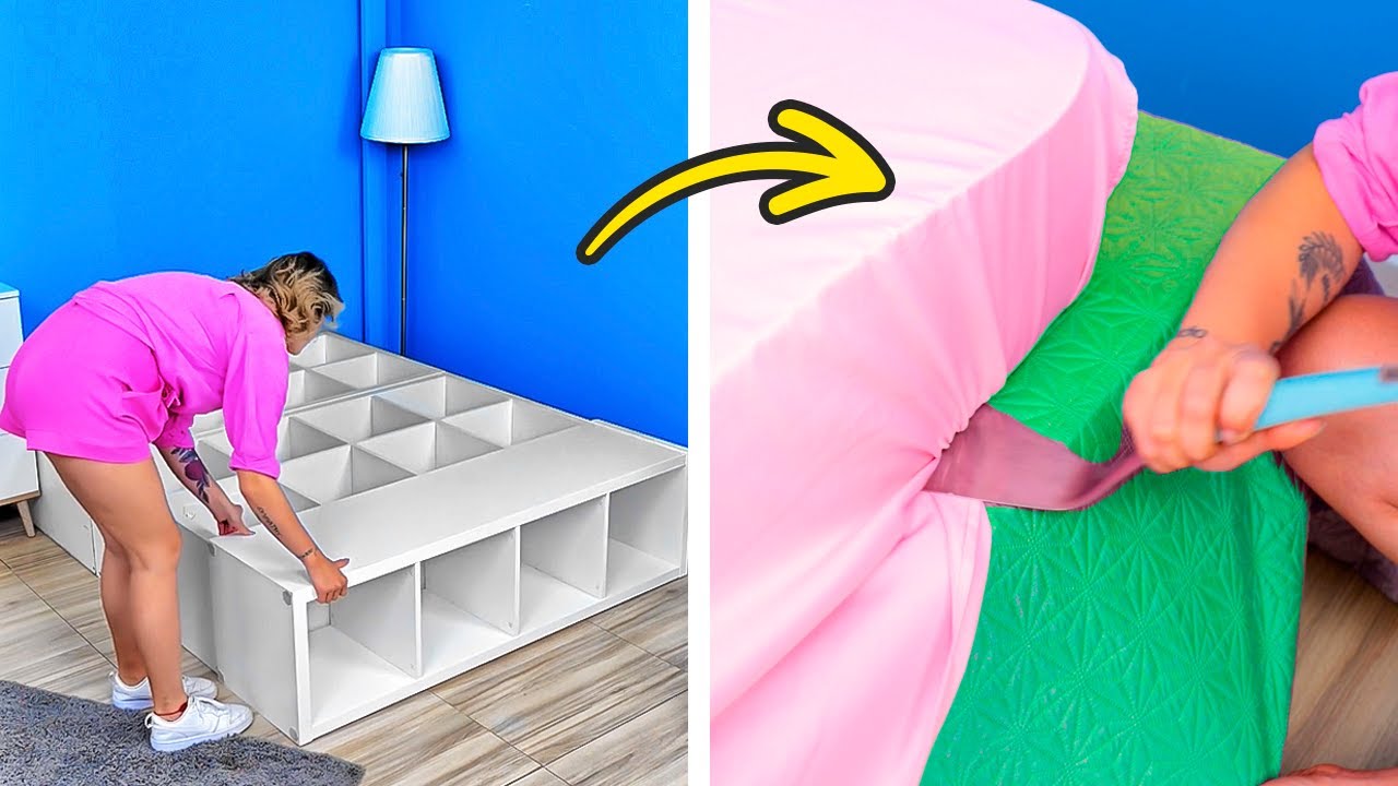 Awesome Room Makeover Hacks And Low-Budget Decor Crafts - YouTube