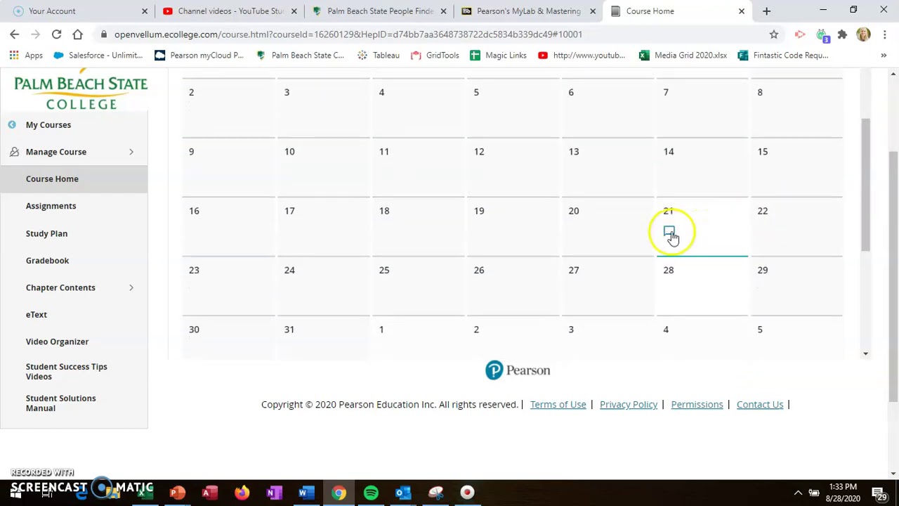 Blackboard MAT 0022/0056 - Register MyMathLab - YouTube