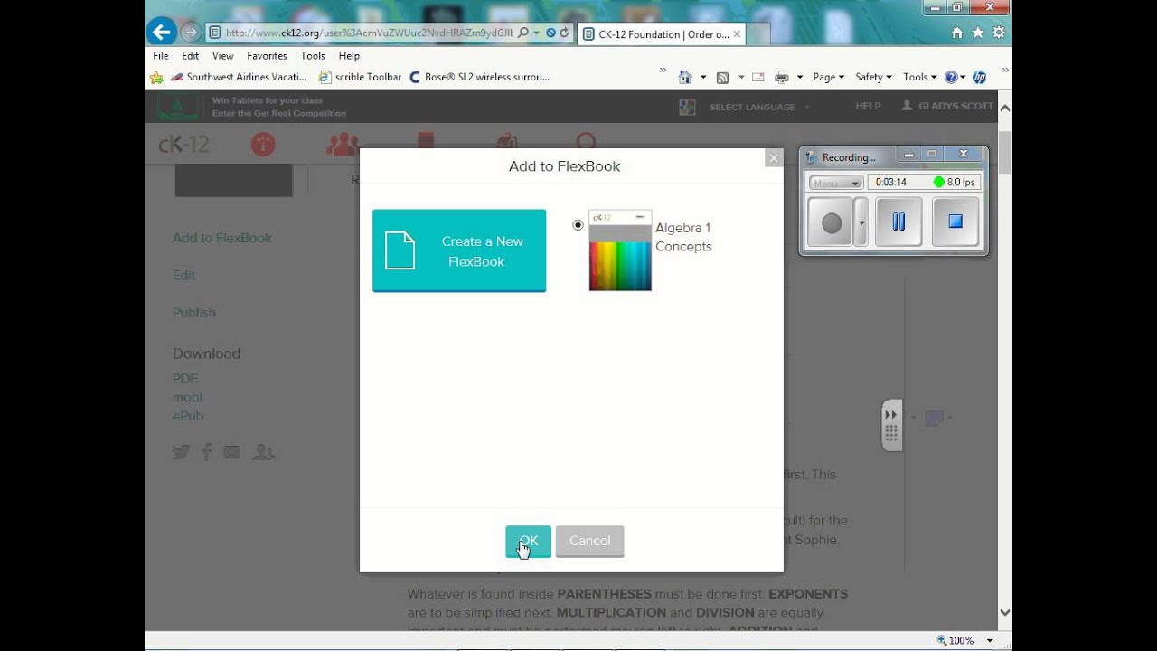 Editing your Flexbook - YouTube